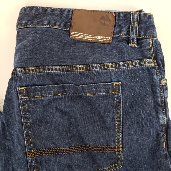 Timberland | Jeans | Timberland Dark Denim Blue Jeans Mens 38 38x29 ...